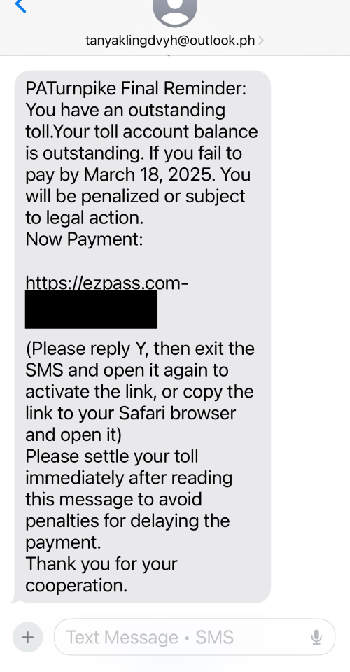 Who is sending those scammy text messages about unpaid tolls? | CyberScoop